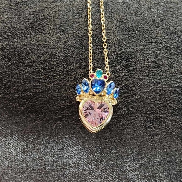 Jewelry | Gold Pink Heart Barbie Princess Charm School Blair Hadley ...